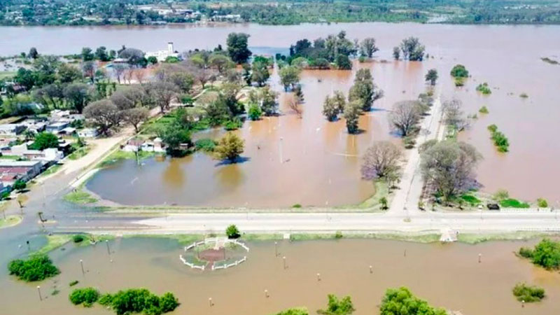 El río Uruguay sigue en crecida y llegaría a los 14,30 metros en ...